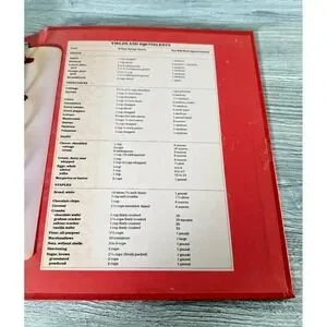 Kitchen | Vintage Betty Crockers Cookbook Recipe Golden 5 Ring Binder ...